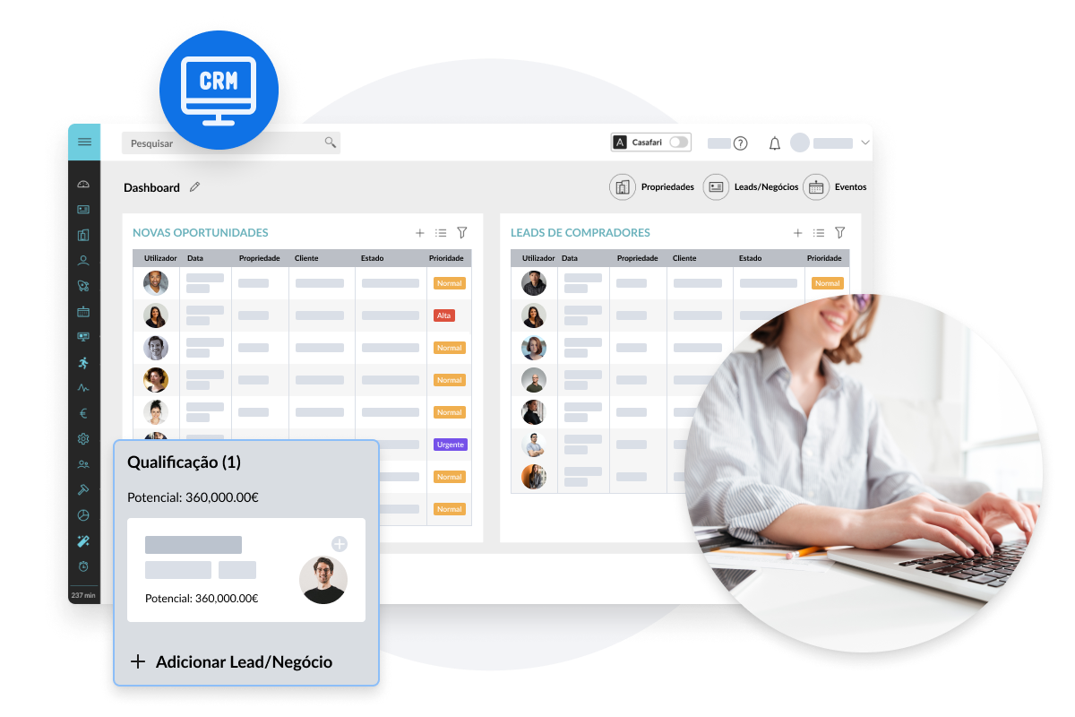 CRM imobiliário de topo para uma gestão imobiliária de sucesso